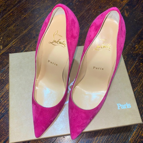 Christian Louboutin | Shoes | Christian Louboutin Pink So Kate Veau ...